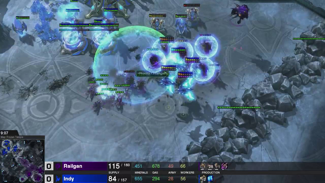 StarCraft 2: ZvP Ling Hydra Baneling - YouTube