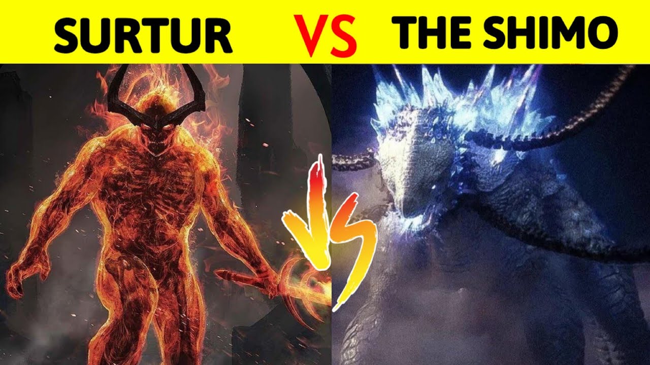 The Shimo Vs Surtur | Titanus Shimo Vs MCU के दानव में कौन जीतेगा ...