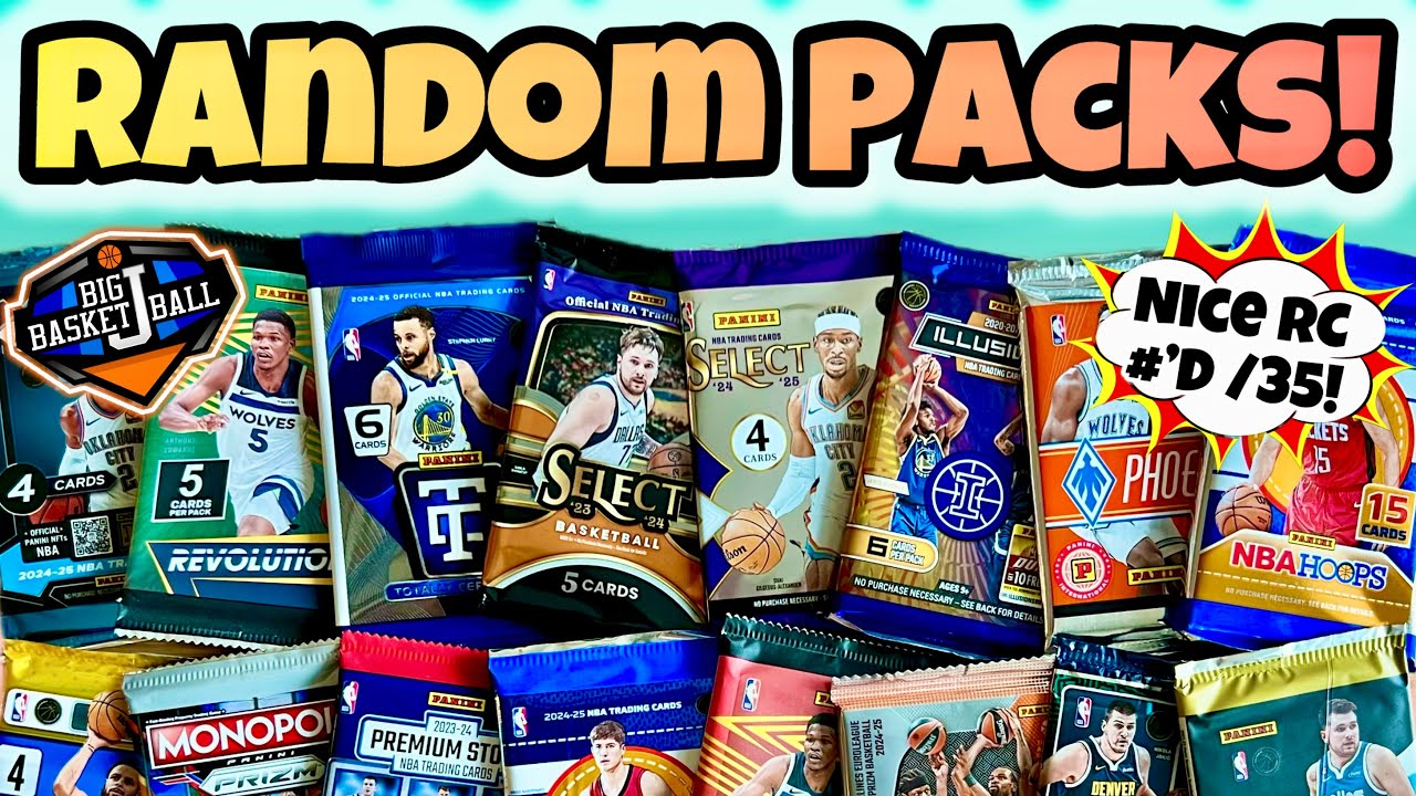 *RANDOM PACKS!* Ripping 30+ Basketball Packs 🔥🔥 Tons Of Rookie ...