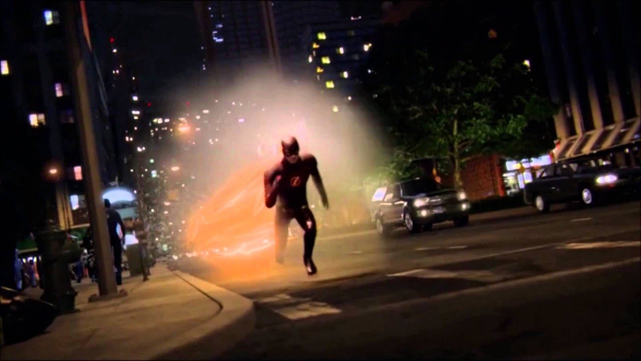 Flash's Supersonic Punch - YouTube
