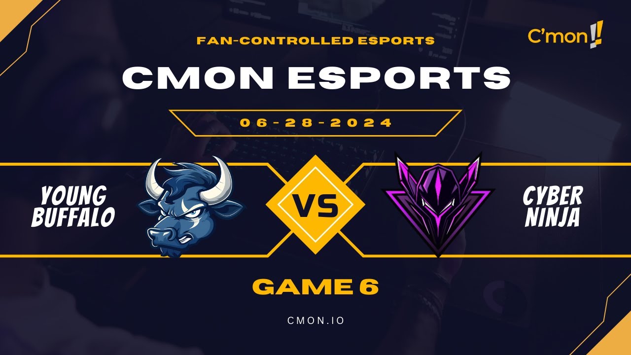YOUNG BUFFALO vs CYBER NINJA | Game 6 Highlights | 06.28.2024 | C'mon ...