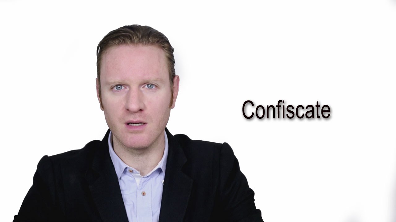 Confiscate - Meaning | Pronunciation || Word Wor(l)d - Audio Video ...