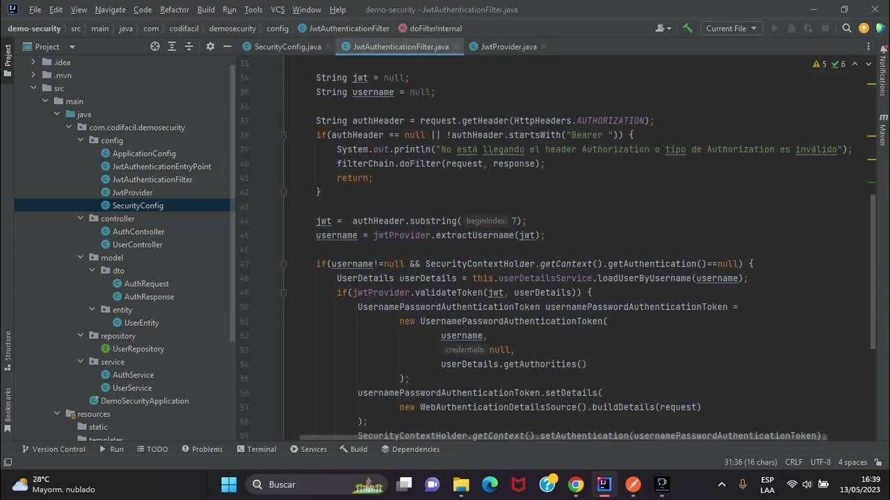 Java Spring Boot 3 Implementando Spring Security Youtube