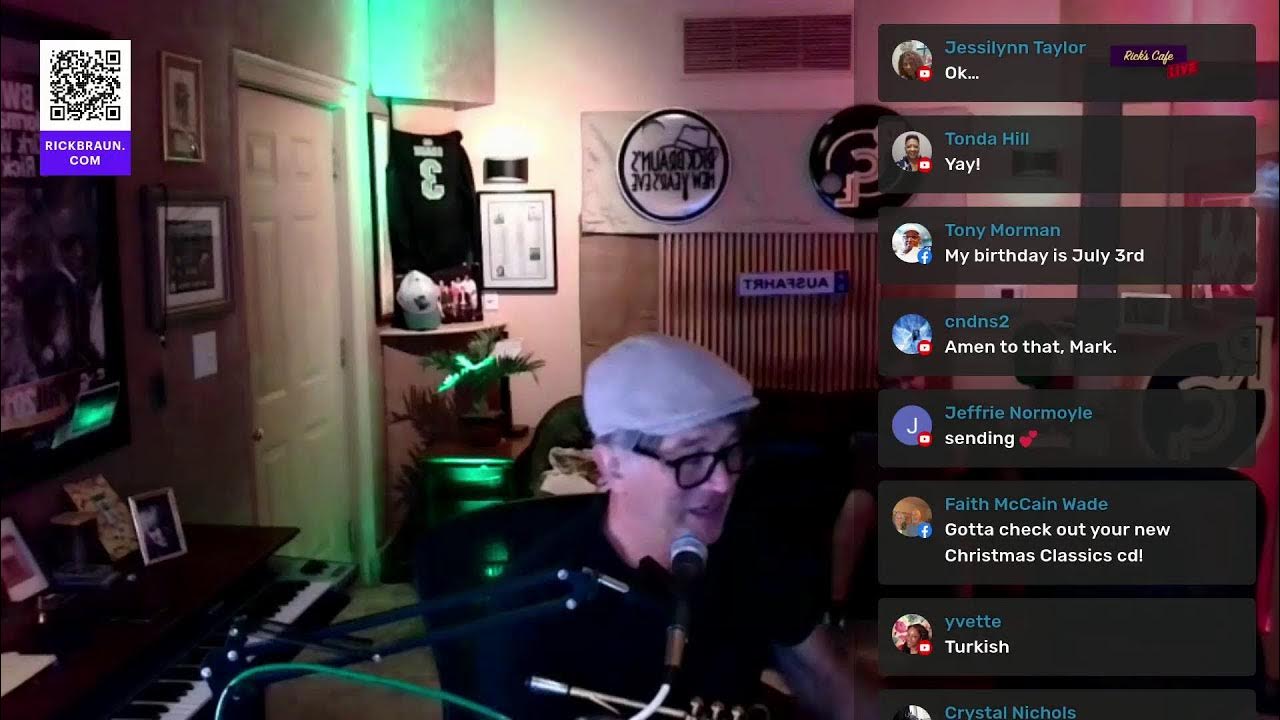 Rick's Cafe Live Happy Hour (09/23/2023) // In the studio with Rick Braun - YouTube