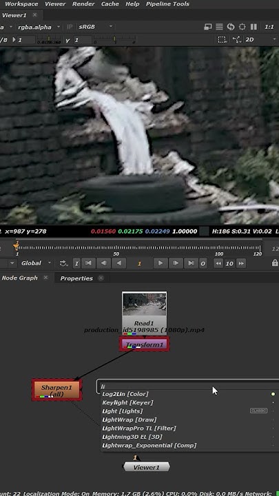 Nuke Quick Tips :- Sharpen | #ekkafx - YouTube