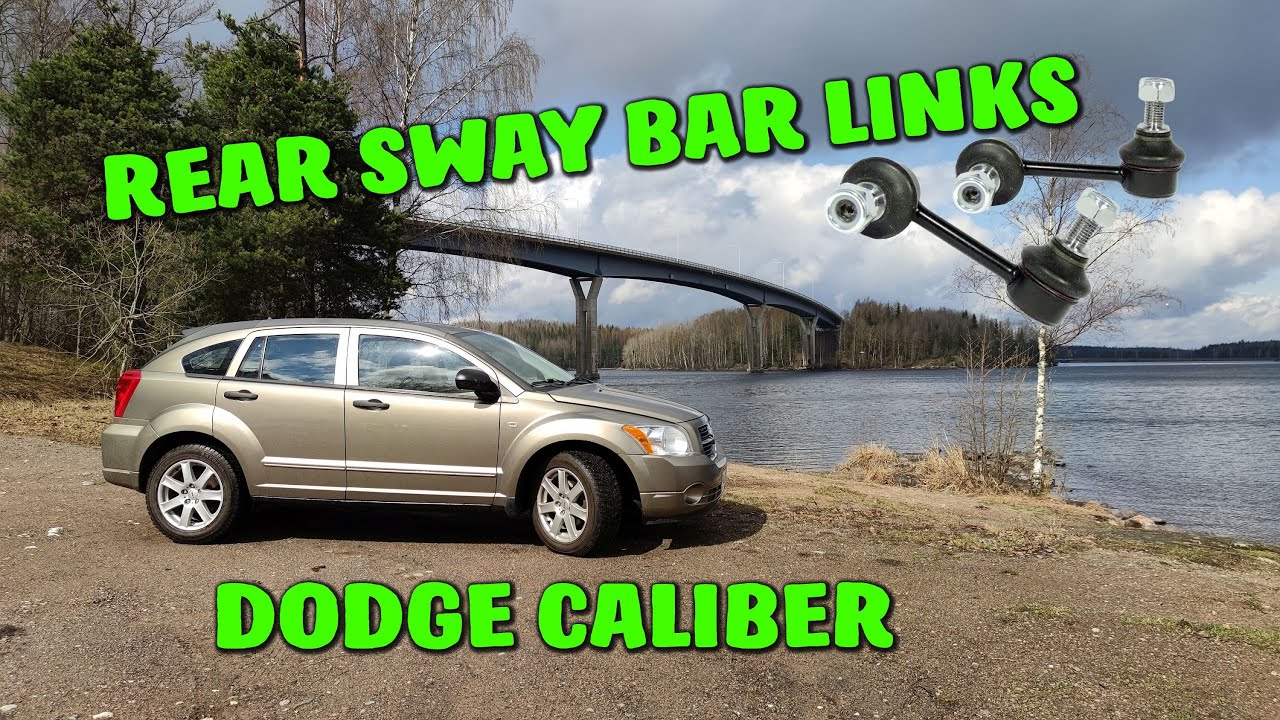 How to Replace Rear Sway Bar End Links - Dodge Caliber - YouTube