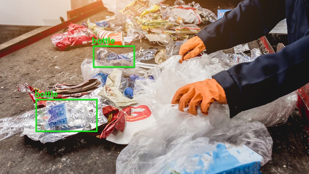 We watched a lot of trash fall out of a trash can for this... # ...