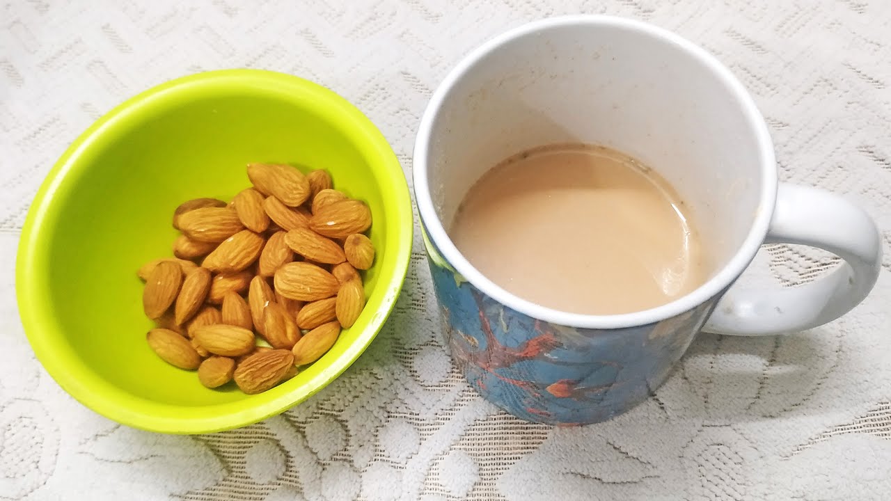Almond Milk Tea Recipe | How to Make Almond Milk Tea | Almond Milk and ...