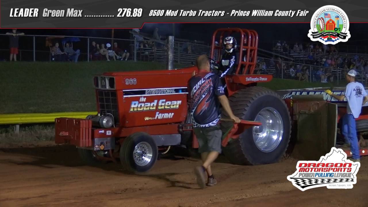 8500 Mod Turbo Tractors Pulling at Manassas August 13 2016 - YouTube