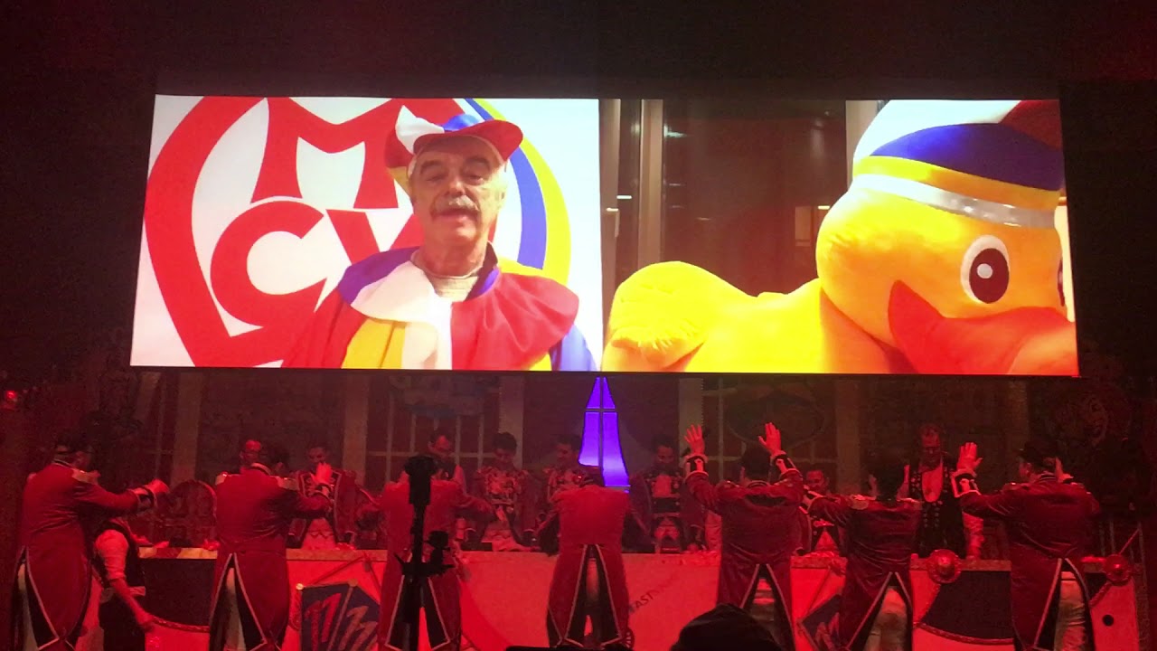 RotRockRapper Mainzer Prinzengarde Fastnight 2018 - YouTube