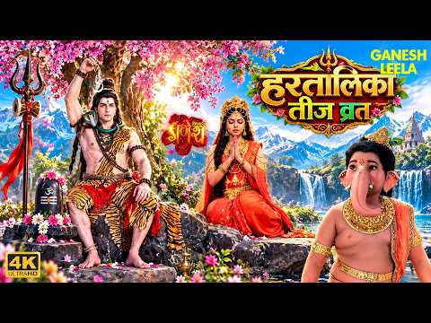 #haritalikateej Special | मां पार्वती ने महादेव हरतालिका तीज व्रत | Vighnaharta Ganesh #parvatimata