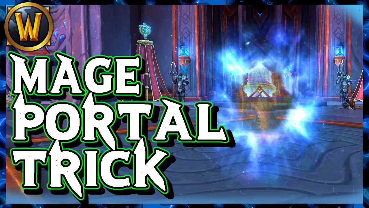 How to Portal Alts with Your Own Mage - YouTube