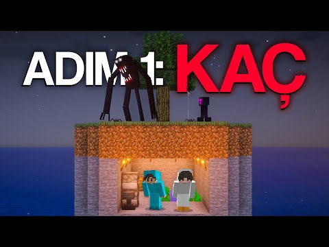 Minecraft'ın LANETLİ Adasında Hayatta Kalabilir miyiz?