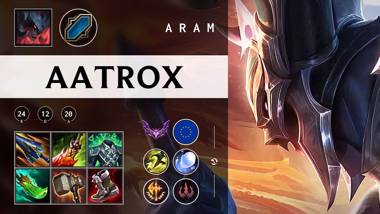 Aatrox ARAM - EUW Master Patch 26.04 - YouTube