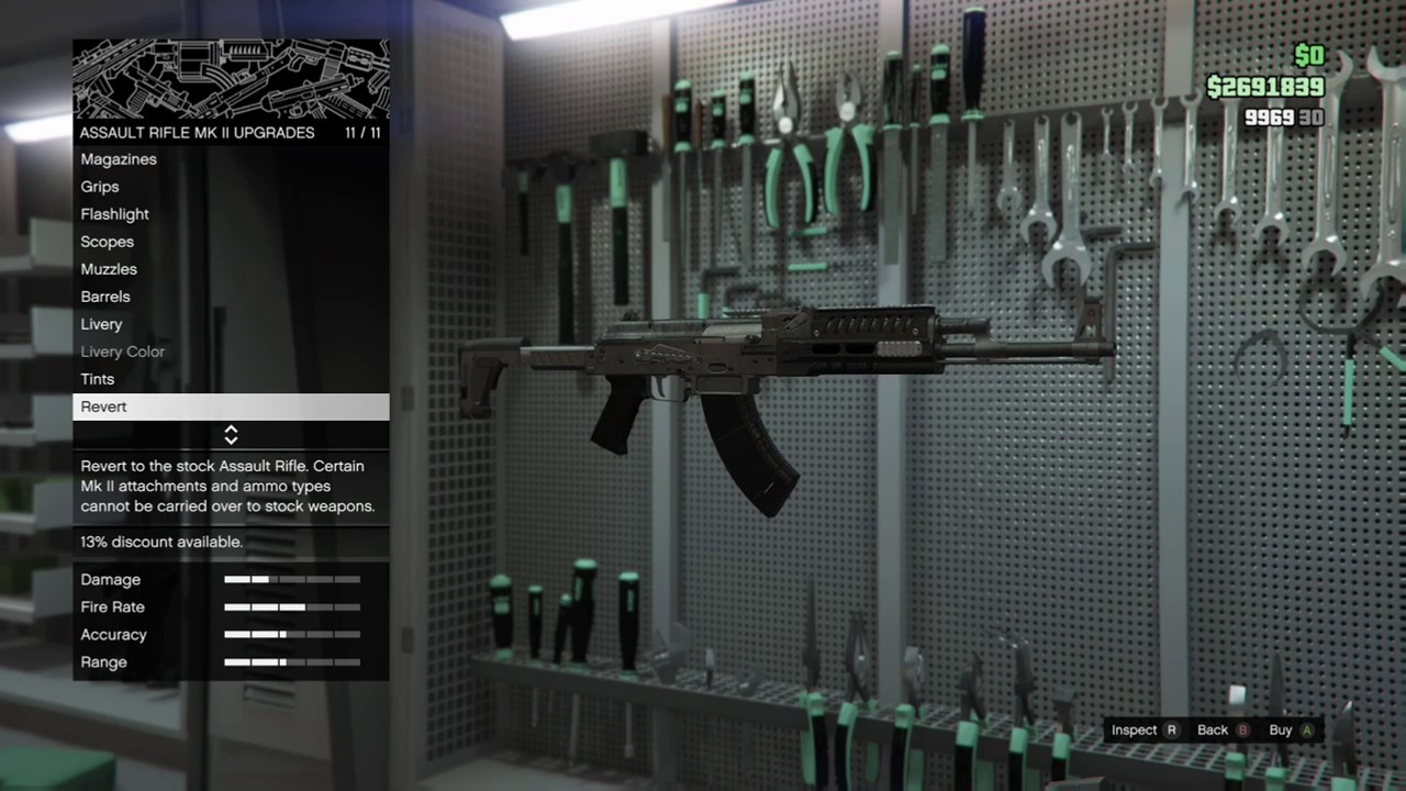 mk 2 weapons in gta online gunrunning dlc - YouTube