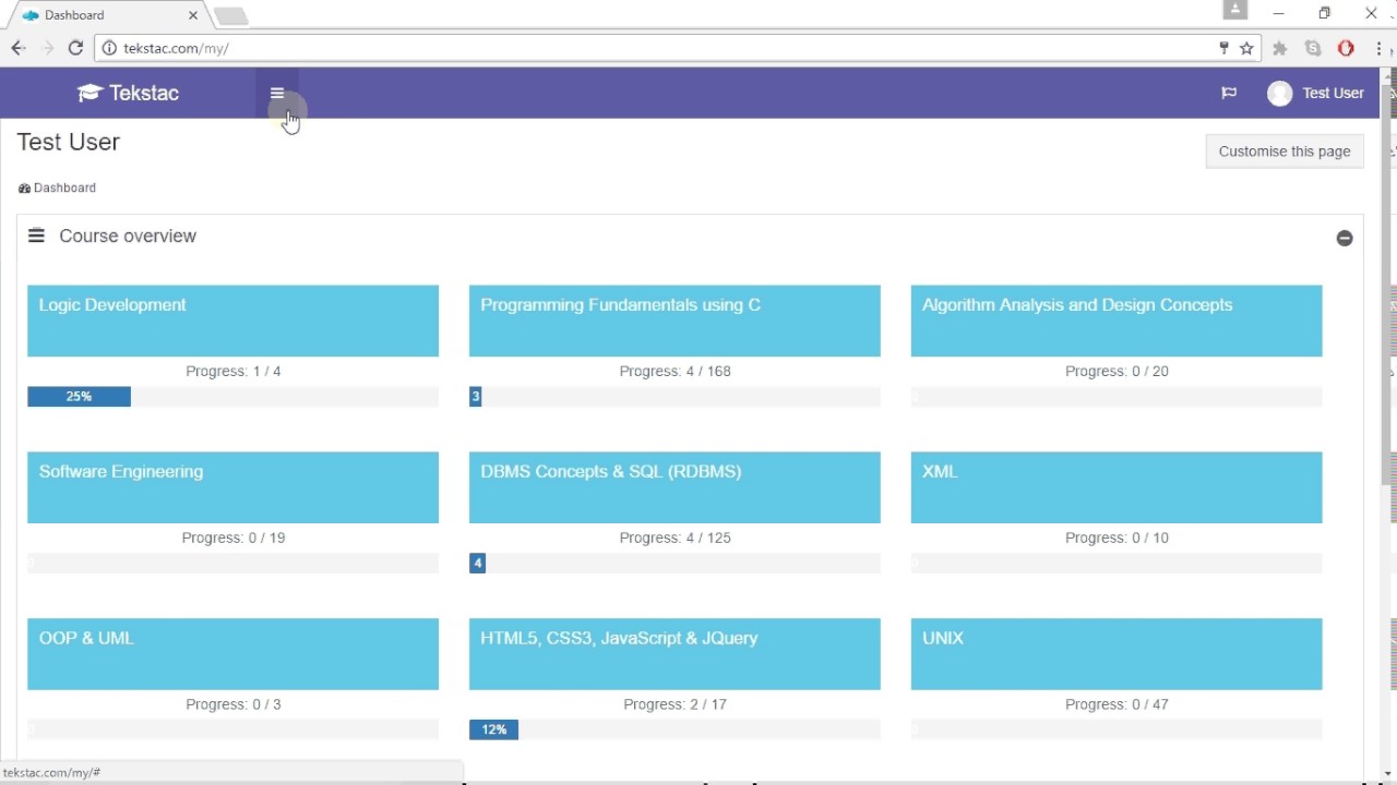 Tekstac Dashboard Overview - YouTube