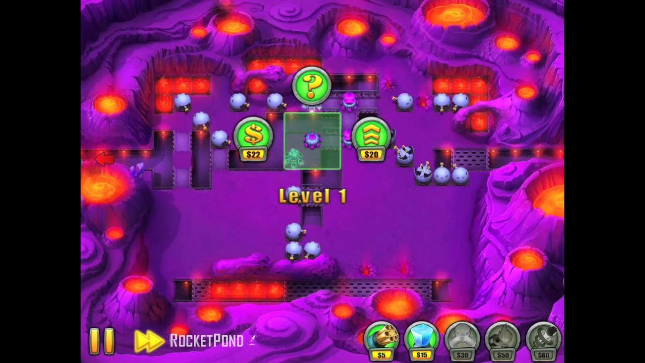 Fieldrunners 2 Ring of Fire Heroic (No Leaks) 3 Star Walkthrough - YouTube