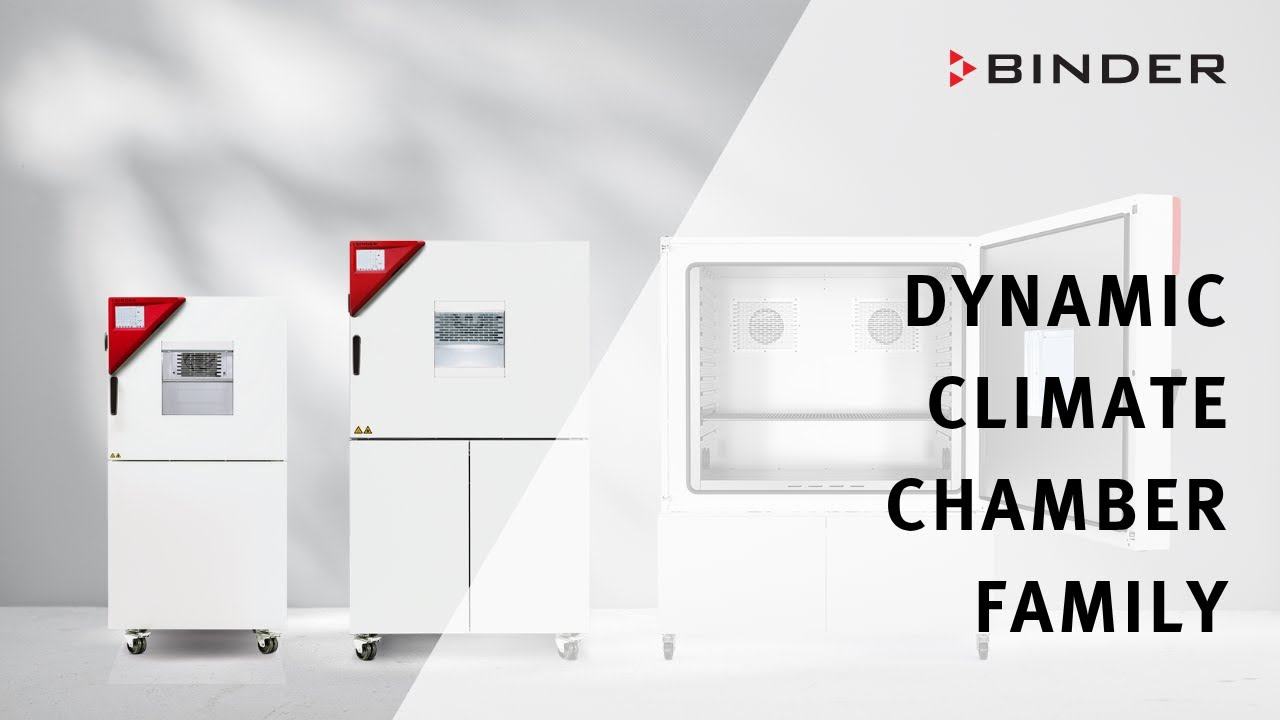 BINDER's Dynamic Climate Chamber Family - YouTube
