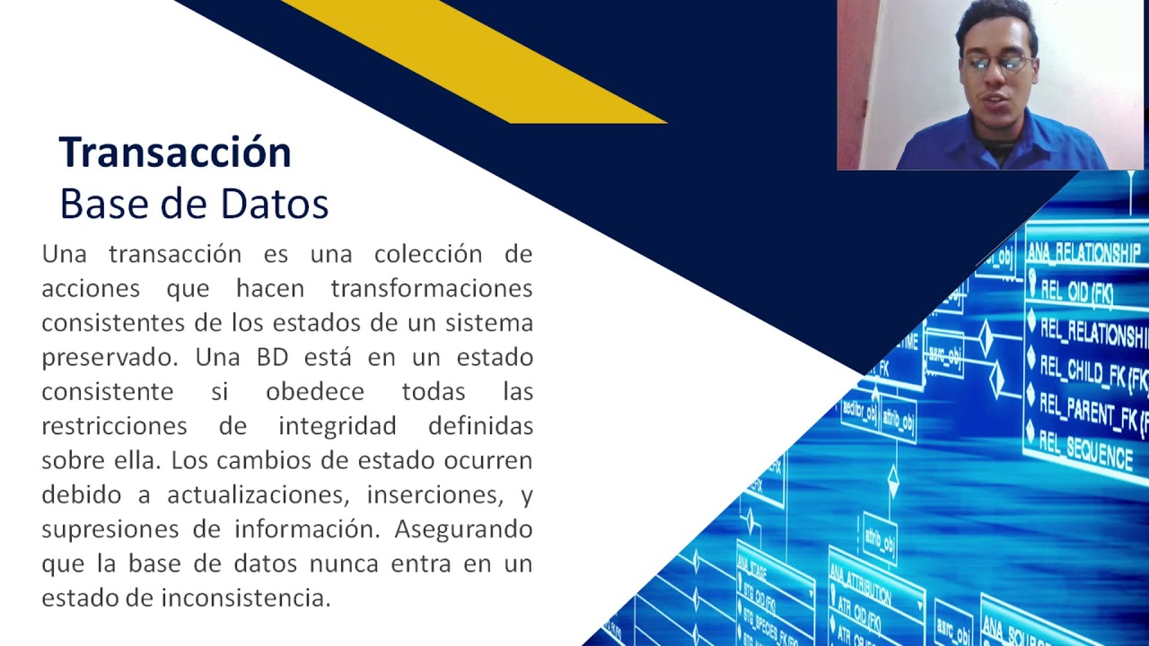 Administración de base de datos: transacción - YouTube