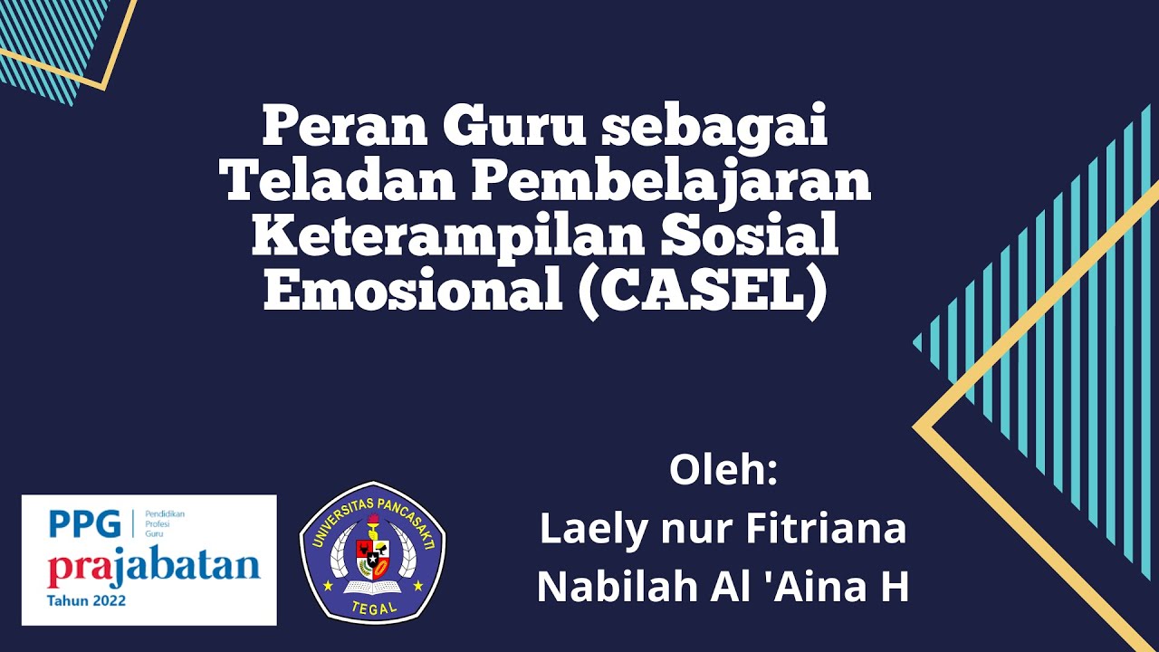 Peran Guru sebagai Teladan Pembelajaran Keterampilan Sosial Emosional ...