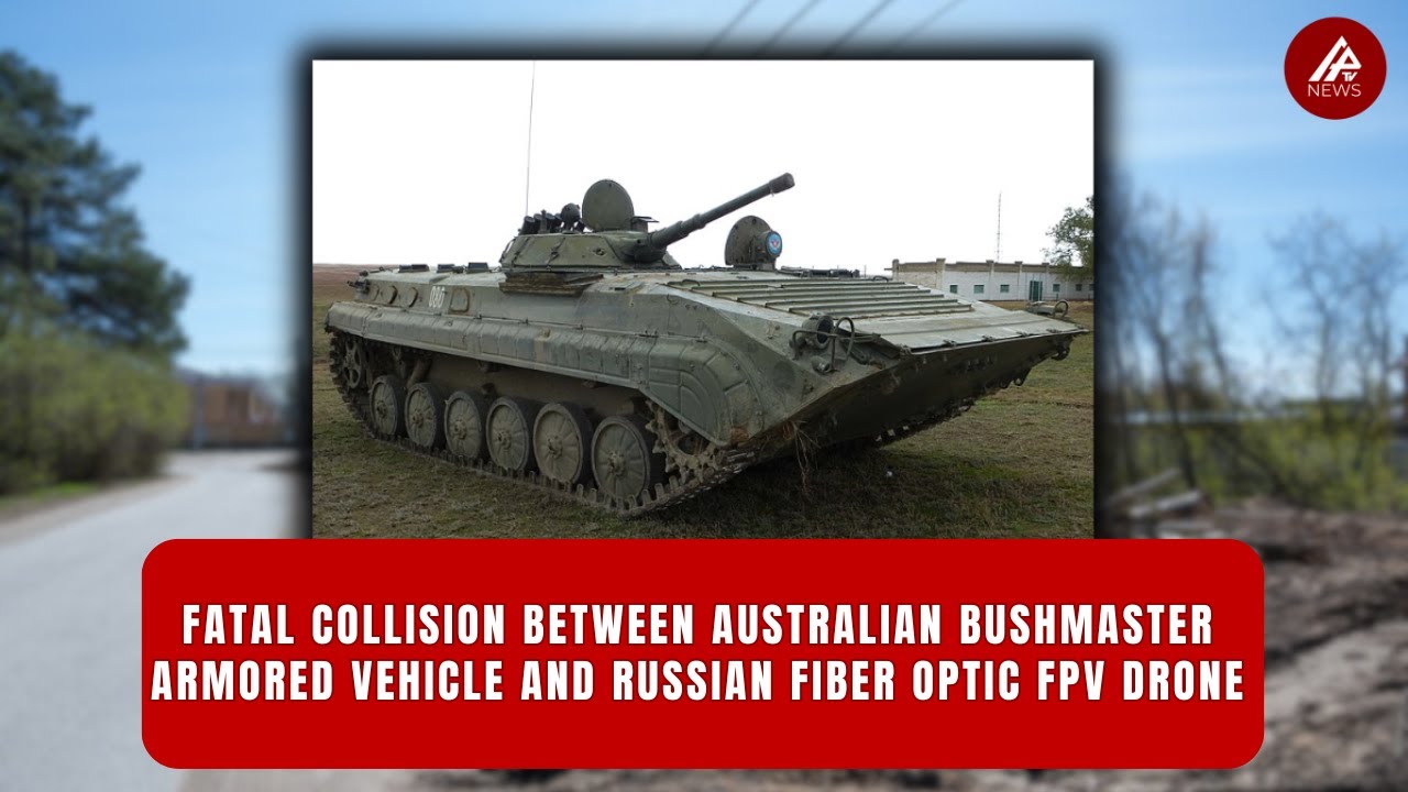 Epic destruction of an enemy BMP-1 on the approaches to the village of ...