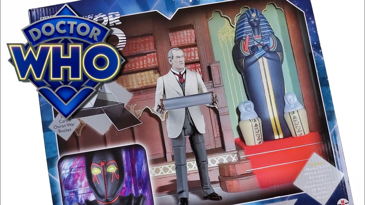 Doctor Who: Pyramids Of Mars Priory Collectors' Figure Set Unboxing ...