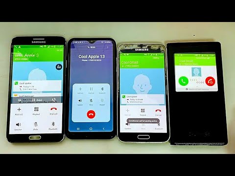 Samsung Galaxy S5 & Note 3 & A01 & S5 / Incoming & outgoing call - YouTube