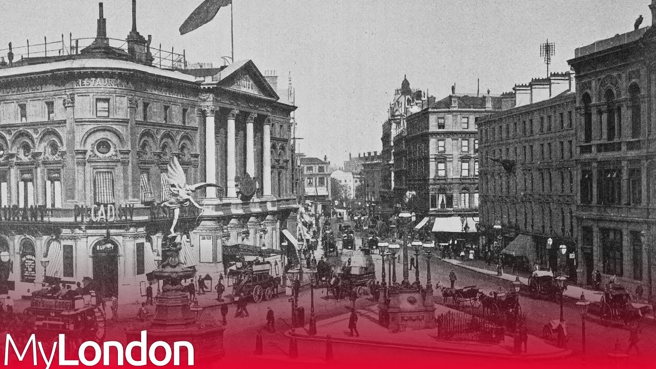 Incredible footage of Piccadilly Circus through the ages - YouTube