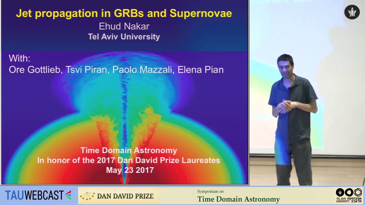 Jet Propagation in Gamma ray Bursts and Supernovae - YouTube