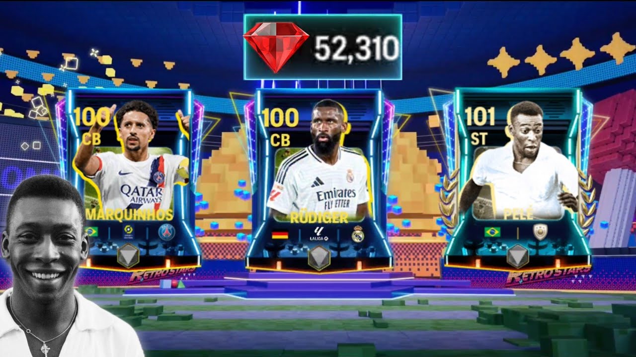 AWESOME RETRO STARS ICON PACK LUCK! RETRO PACK OPENING FOR PELE| MAKING ...