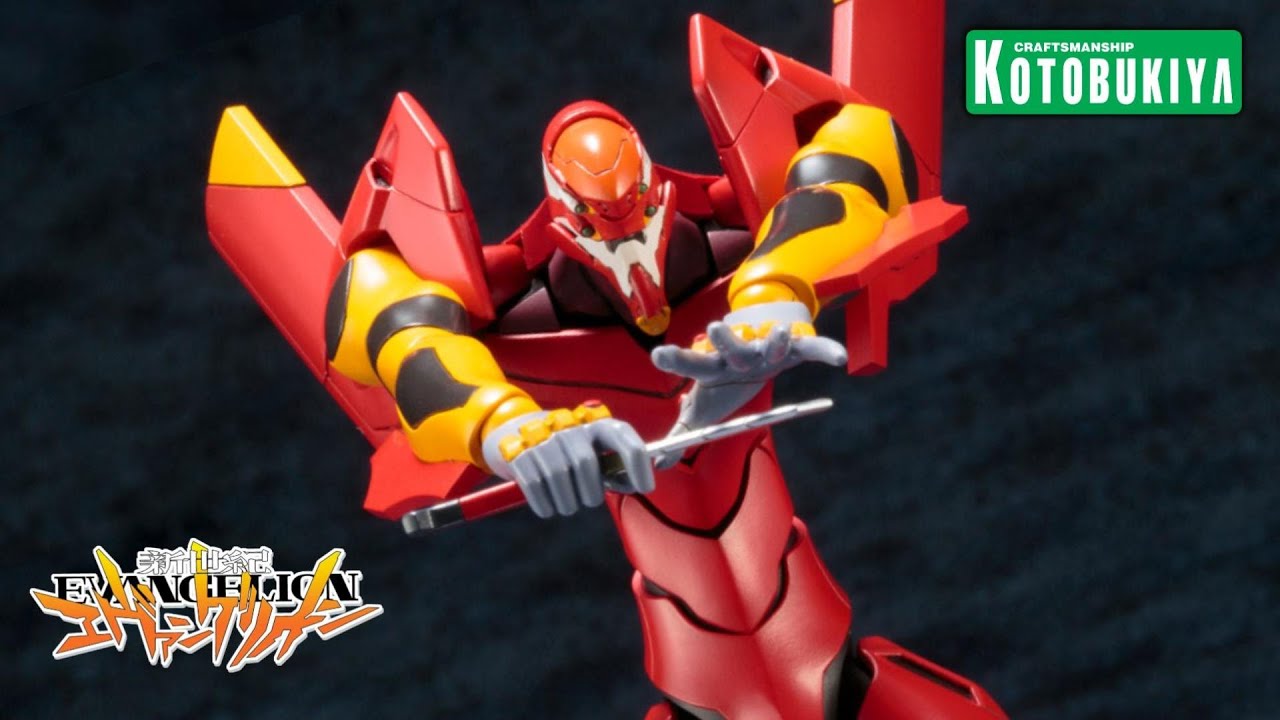 Evangelion EVA-02 TV Ver. Model Kit by Kotobukiya - YouTube