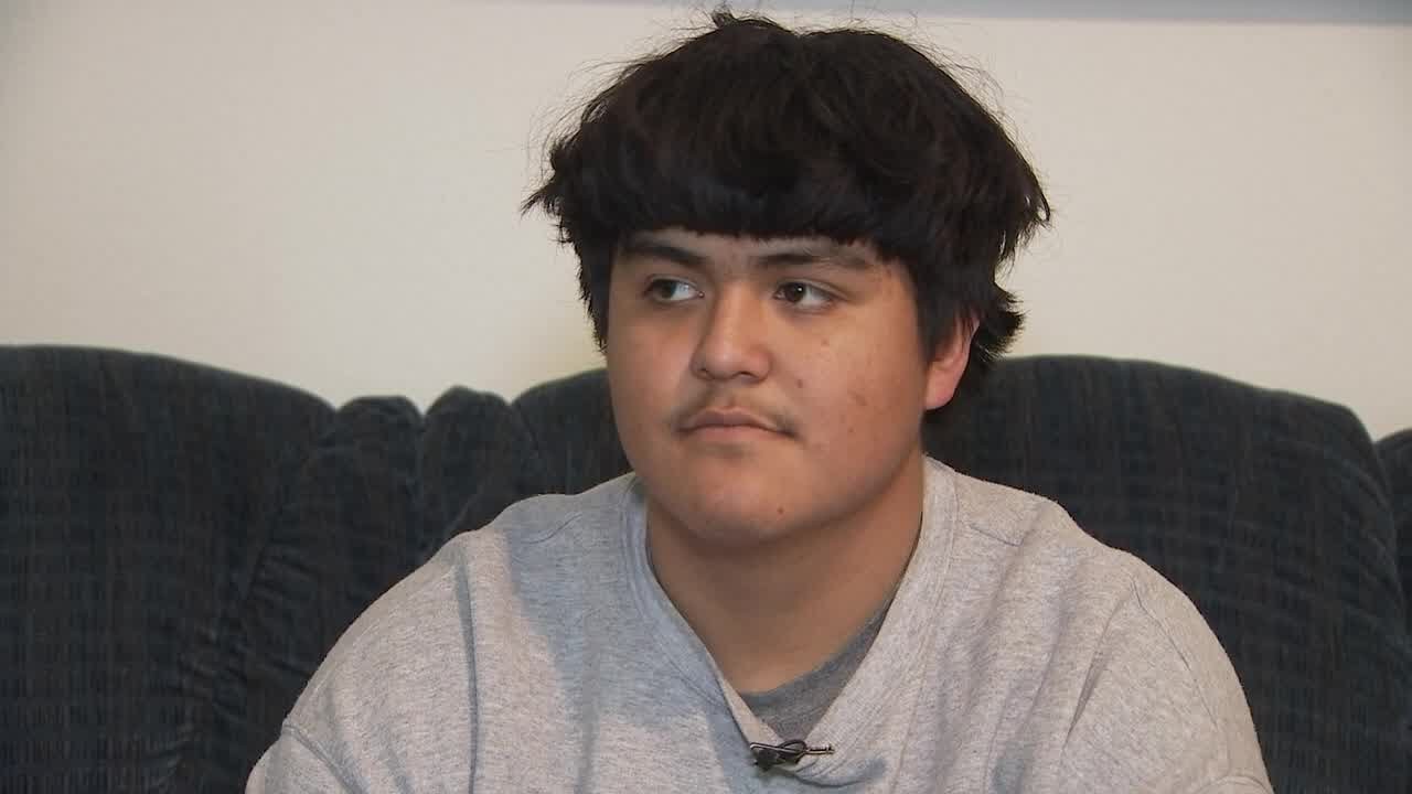 Riley Leon describes shocking moments of driving through Texas tornado ...