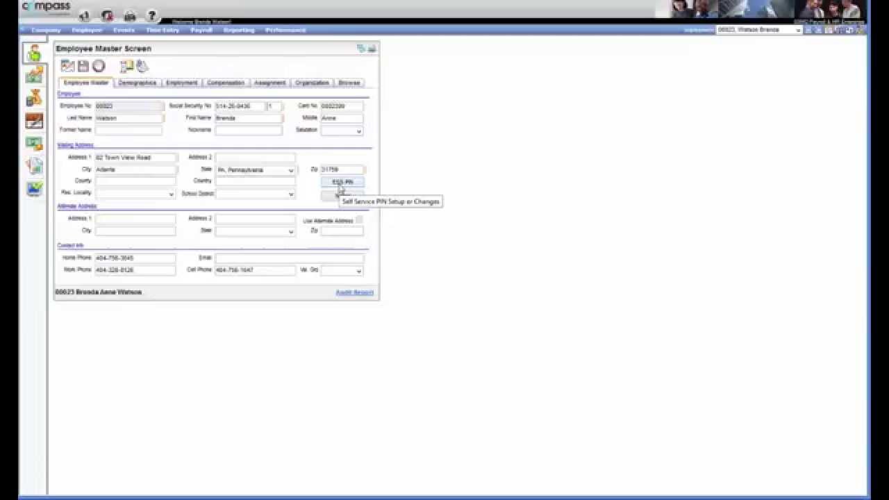 HRMS Employee Master Tab - YouTube