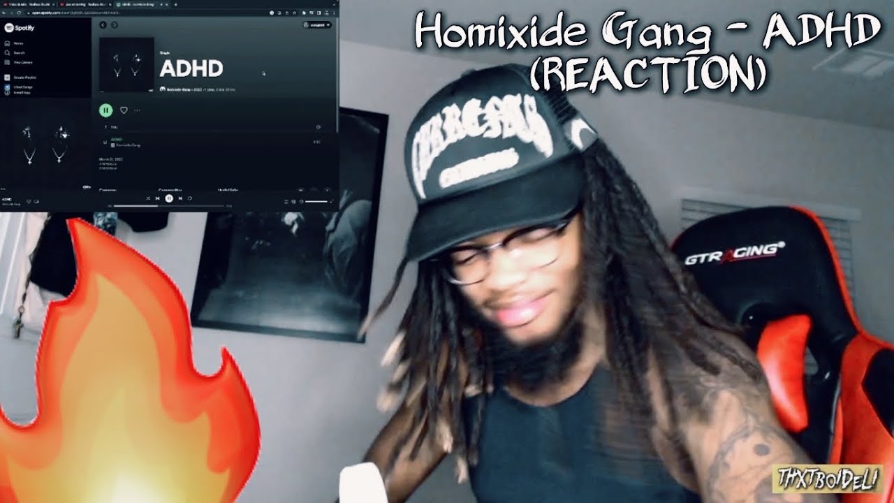OMGGG 🔥 | Homixide Gang - ADHD (REACTION) - YouTube