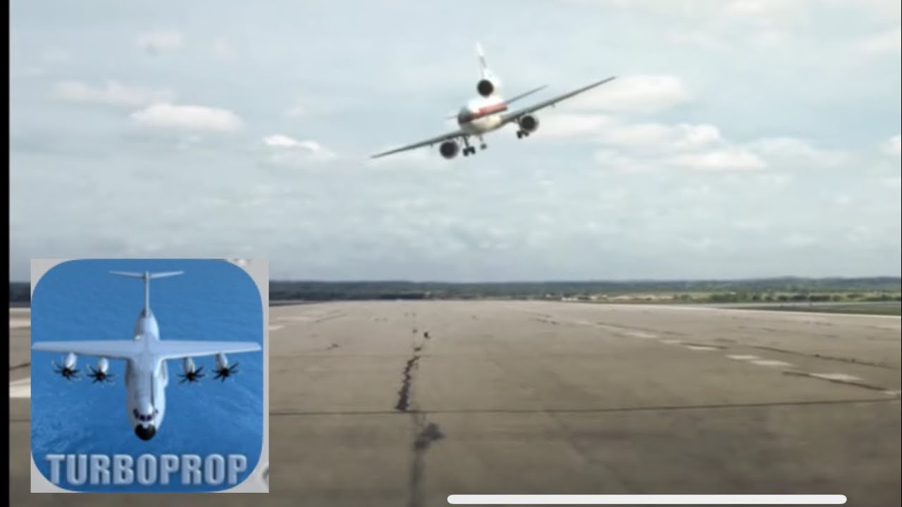 United 232 in Turboprop with CVR - YouTube