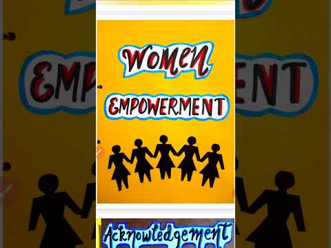 Class 12//Sociology//Project Work//Topic: Women Empowerment// Project ...