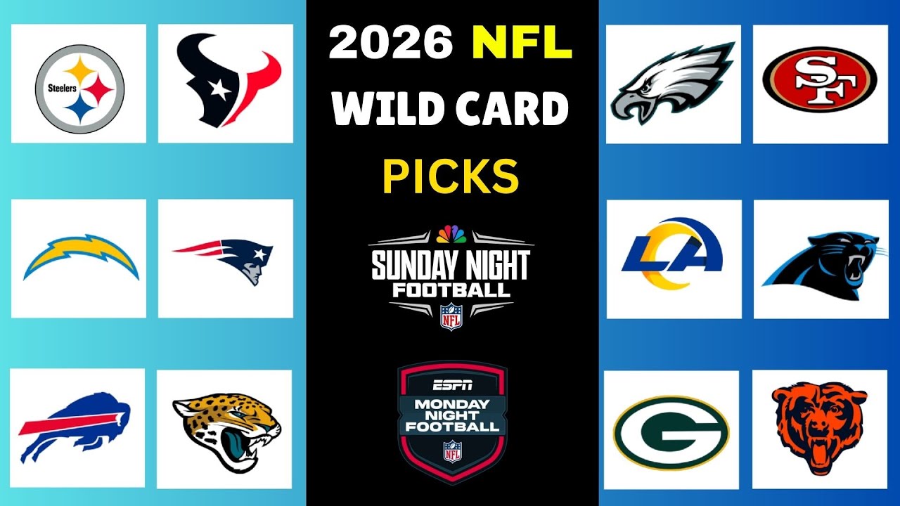 2026 NFL WILD CARD ROUND PICKS & PREDICTIONS - YouTube