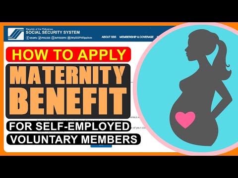 How To Claim Sss Maternity Benefits For Voluntary