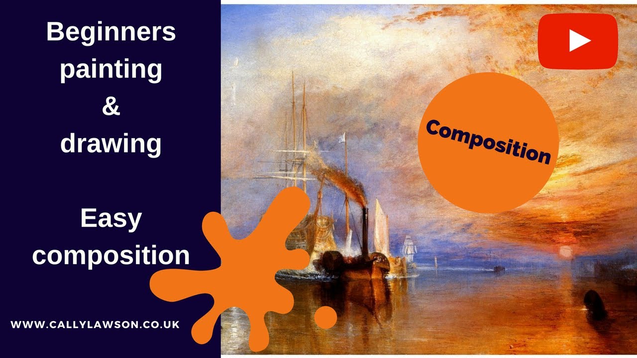 Composition - Beginners drawing and painting - Rule of thirds - YouTube