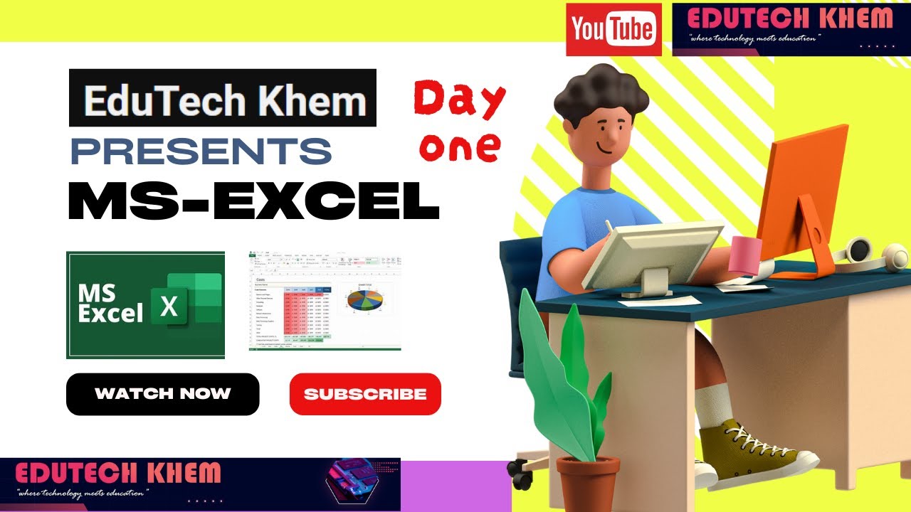 MS Excel Part 1 - YouTube