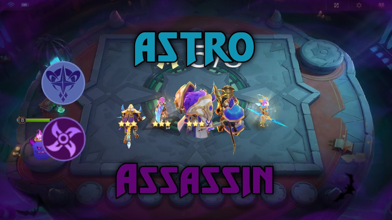 EASY WIN WITH COMBO ASTRO ASSASSIN MAGIC CHESS | MOBILE LEGENDS - YouTube