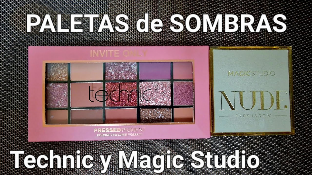 TECHNIC: Paleta🎨 Invite Only + Magic studio Very Nude #technic #sombras ...