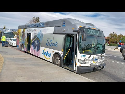 SunLine Transit Agency 2021 New Flyer XHE40 #FC20 - YouTube