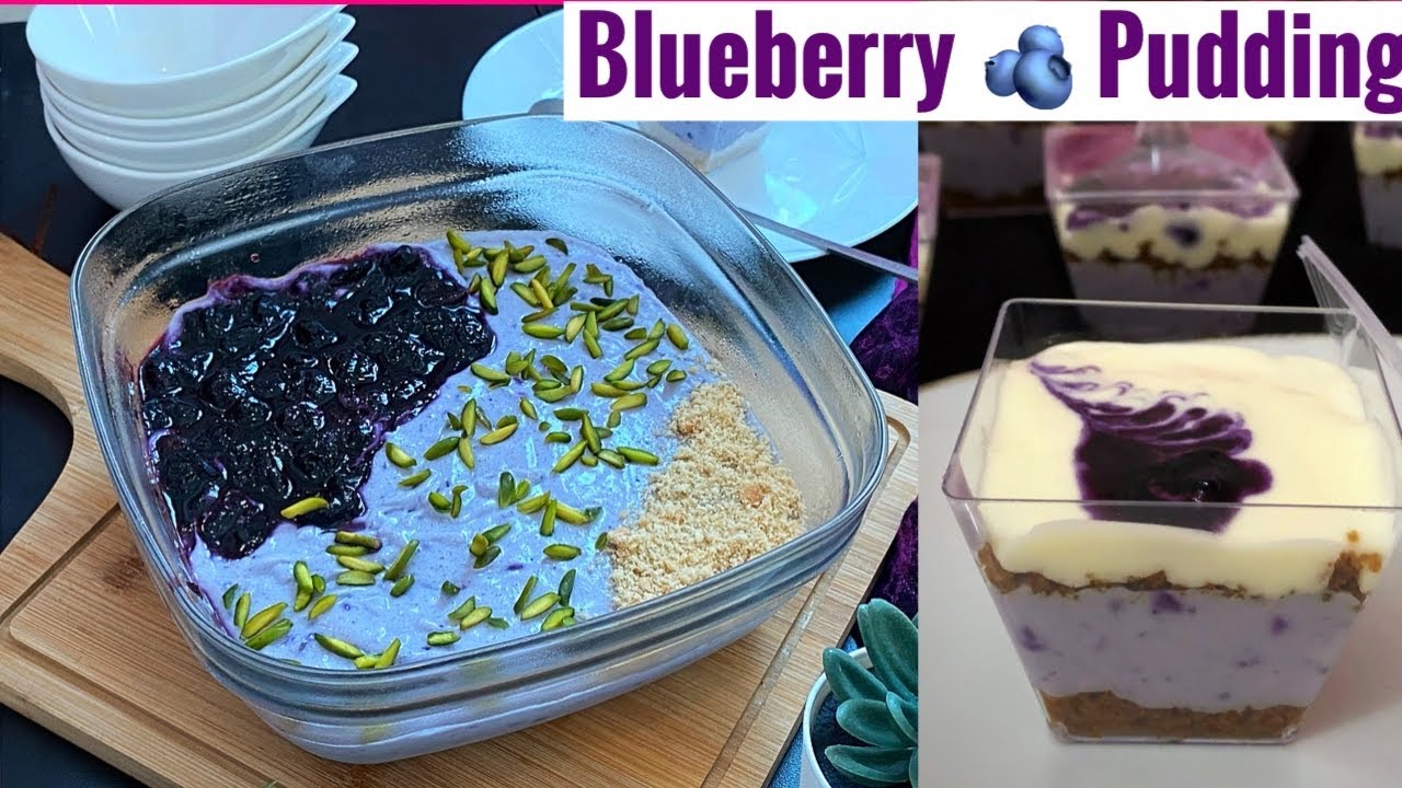 Blueberry Pudding /Blueberry shots/Blueberry Compote@SherinsPassion ...