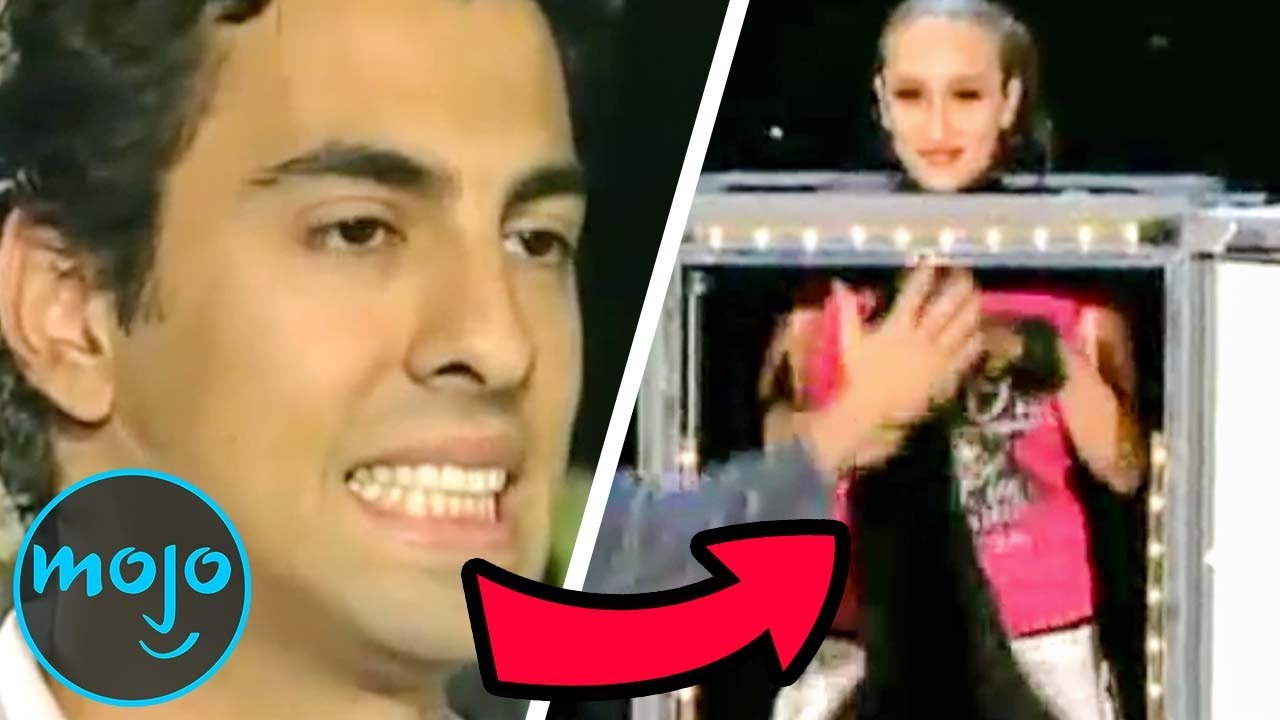 Top 10 Magician FAILS Caught on Live TV - YouTube