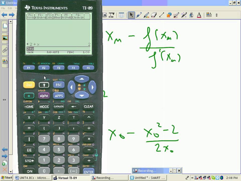 u CAN learn AP Calculus! Chapter 4-5 Newton's Method and Iterated ...