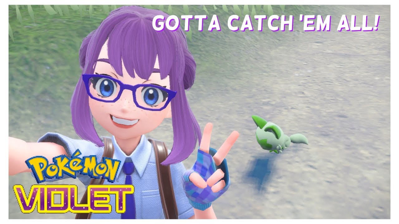 peachy plays pokemon violet part 2 - YouTube