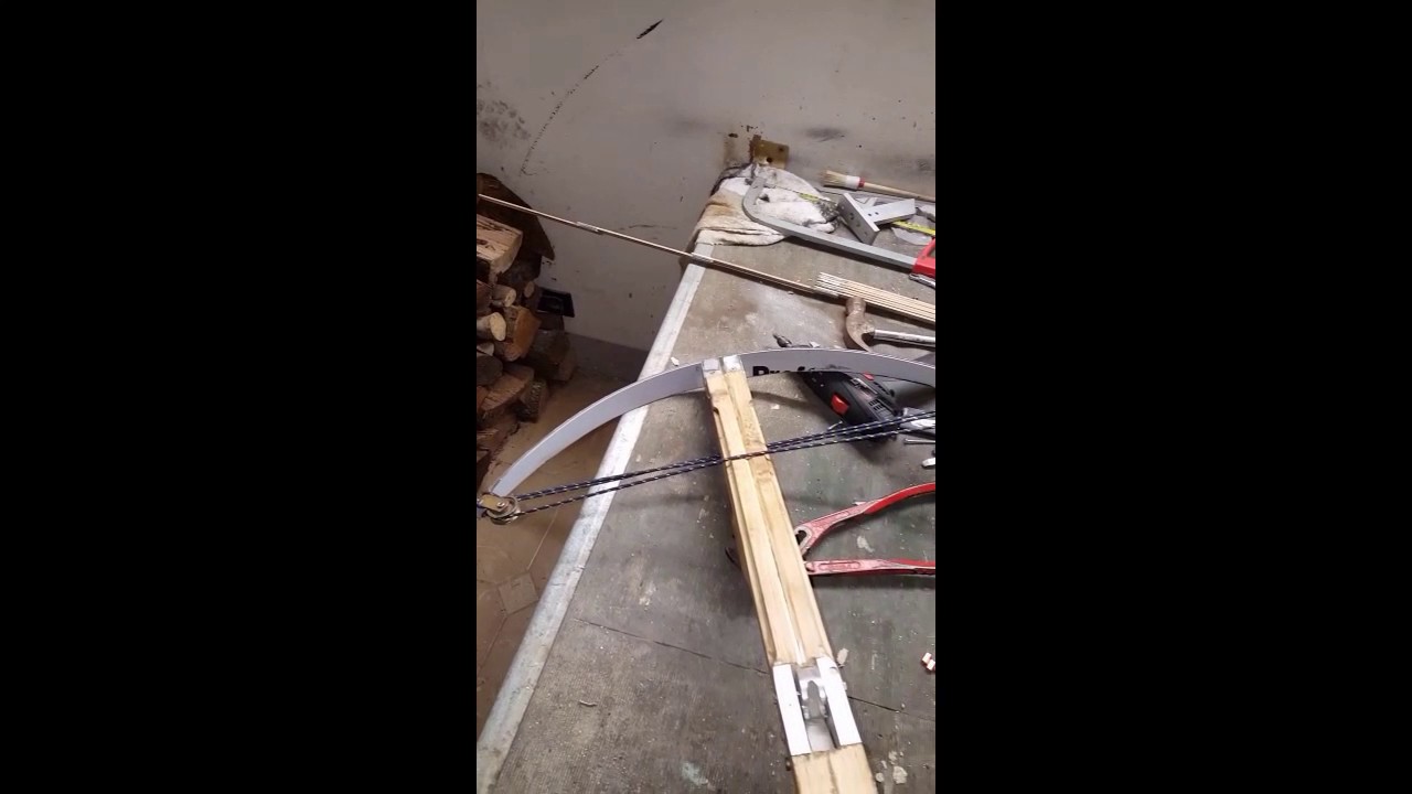 Balestra fai da te - YouTube