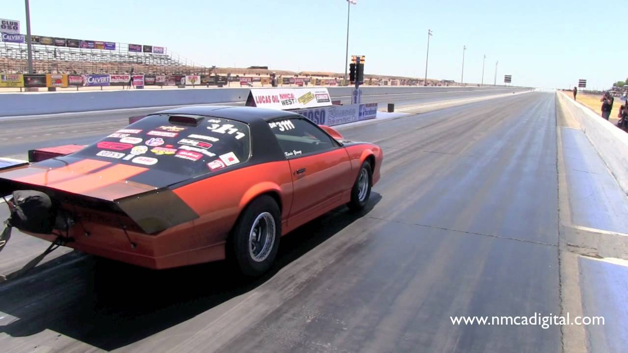 NMCA WEST Kevin Young ProCharger 275 Drag Radial Record Run - YouTube