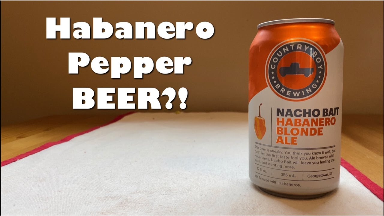 Habanero Pepper Beer review. - YouTube